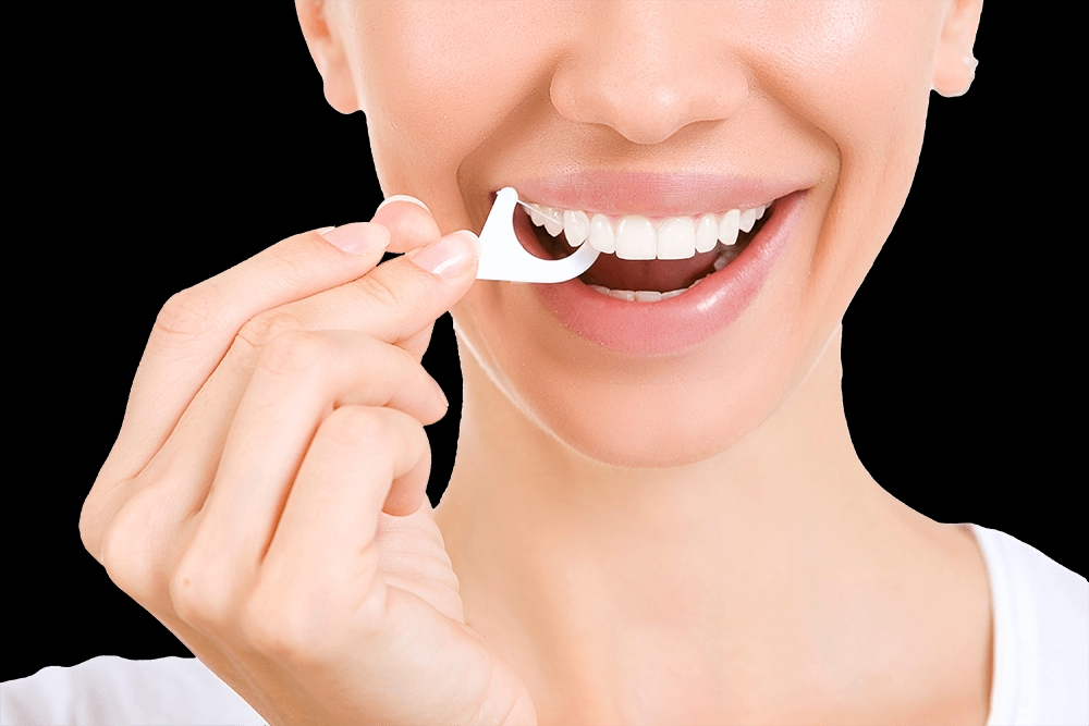 cariPRO Smooth Glide Dental Floss Picks | Smile Brilliant