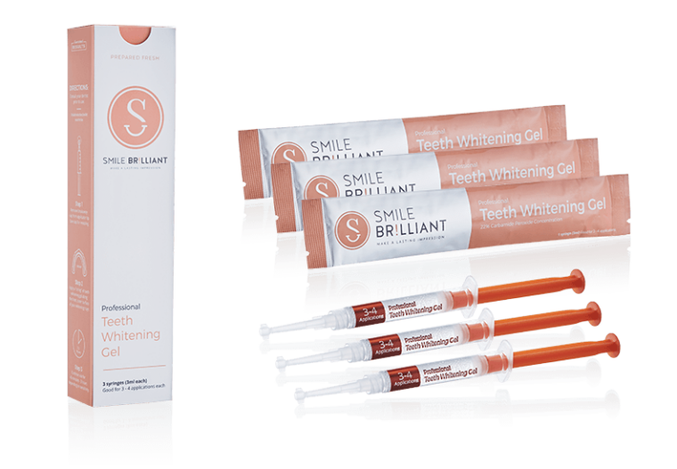 Professional Teeth Whitening Gel For Custom-Fitted Trays