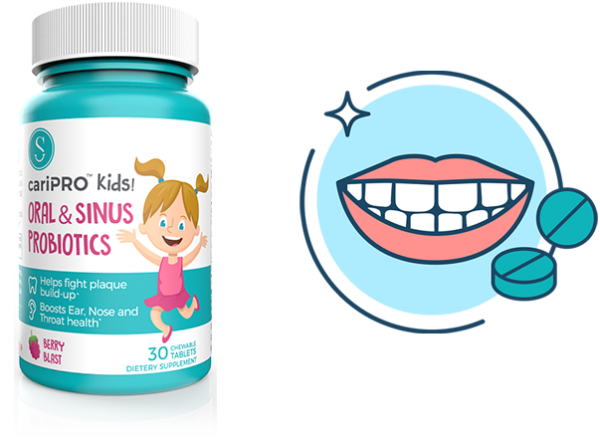 Oral & Sinus Probiotics for Kids - Smile Brilliant